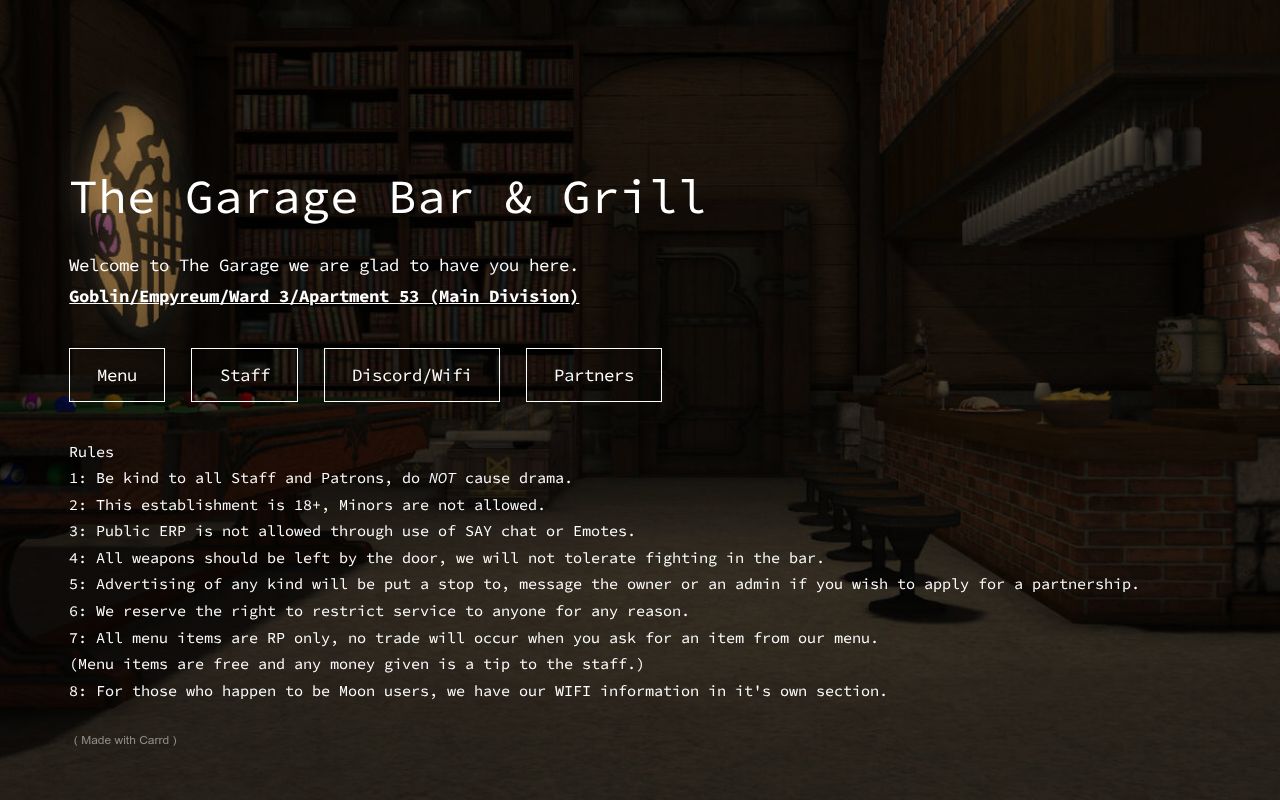The Garage Bar & Grill